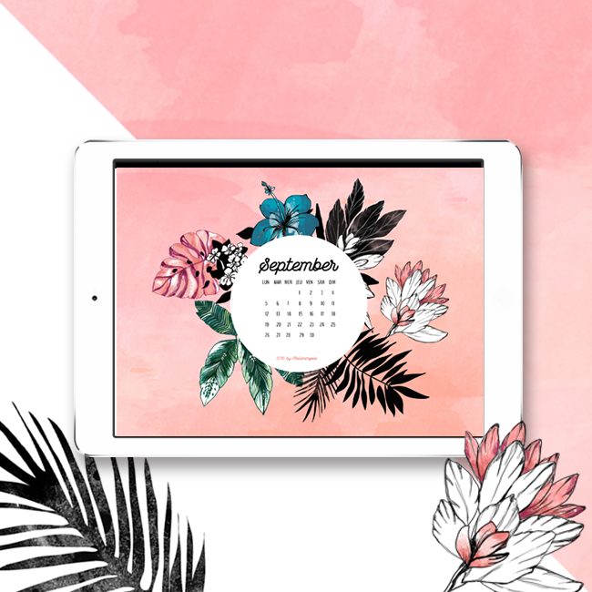 Calendrier de Septembre | MelleMimijolie