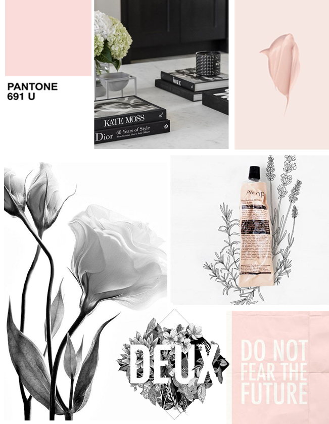 Pink and flowers : mood board #3 | MelleMimijolie
